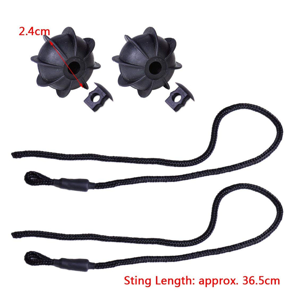 2pcs Interior Rear Parcel Shelf String Holding Strap Cord Suit For VW ...