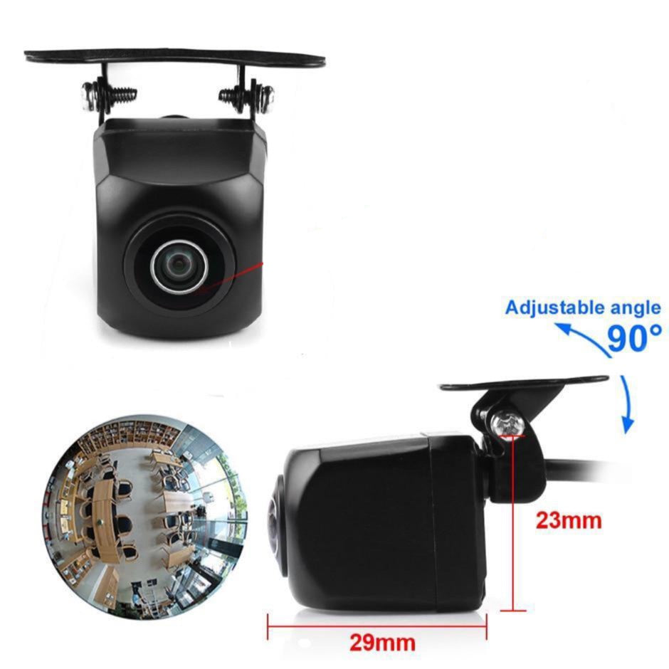 170 degree Angle Vehicle Rear Side View Camera Fish Eyes Night Vision ...