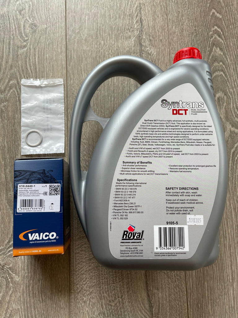 DSG DCT Full Service Kit Suitable for VW Audi 02E 6 Speed Wet Clutch ...