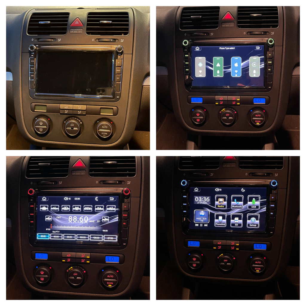 **SPECIAL** Car Stereo Suit VW Golf MK5 MK6 with Apple CarPlay / Andro ...